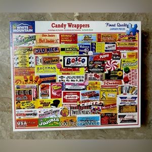 White Mountain | Toys | New Candy Wrappers 00 Pieces Jigsaw Puzzle ...